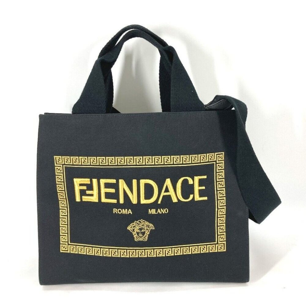 Fendi Versace Collaboration Fendace 2way Tote Bag Cro… - Gem